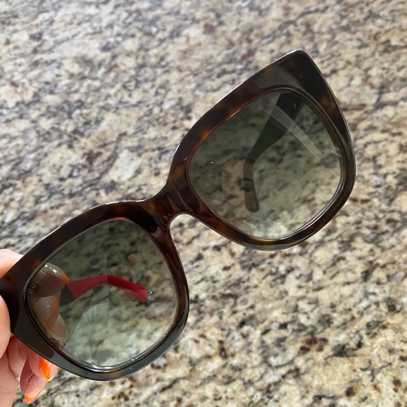 Gucci | Accessories | Gucci Tortoise Cat Eye Sunglasses | Poshmark